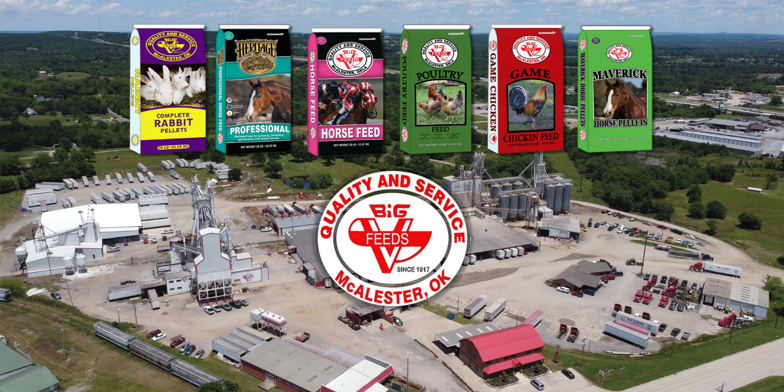 Big V Feeds - Wholesale Feed Manufacturer in McAlester, OK
